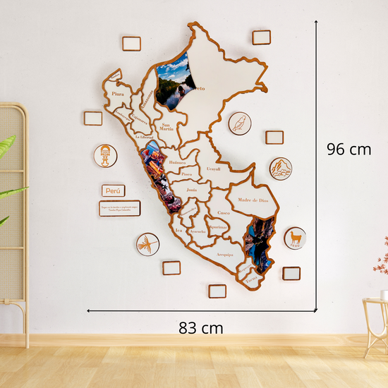 Mapa Viajero del Perú XL Clásico – tallerkanguro