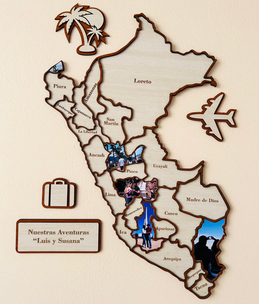 Mapas viajeros (país, continente y mapa mundi) – tallerkanguro